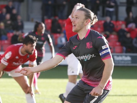 Exeter City Player Matt Jay Attacking Editorial Stock Photo - Stock ...