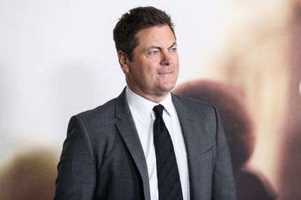 Actor Nick Offerman Arrives Los Angeles Editorial Stock Photo - Stock ...