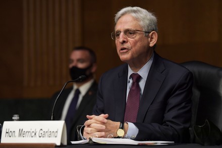 Us Department Justice Attorney General Merrick Editorial Stock Photo ...