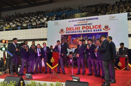 Delhi Police Member Orchestra Music Band Editorial Stock Photo - Stock ...