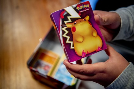 Girl Her Pokemon Card Collection Cards Editorial Stock Photo - Stock ...