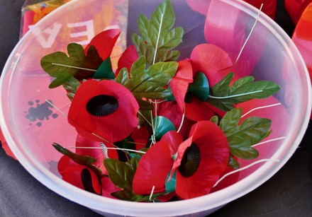 Royal British Legion Poppy Merchandise Sale Editorial Stock Photo ...