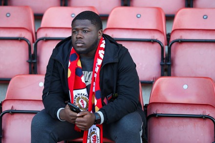Crewe Alexandra Mascot Meets Fans During Editorial Stock Photo - Stock ...