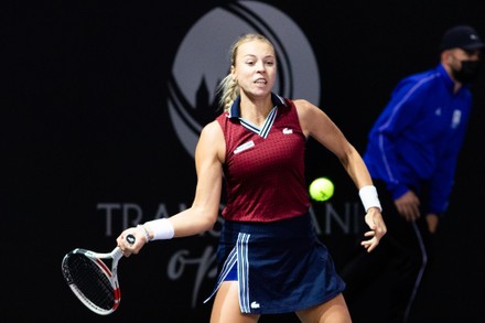WTA Transylvania Open, Tennis, Cluj-Napoca, Romania - 30 Oct 2021 Stock ...