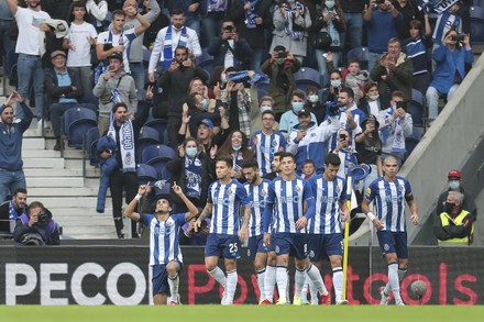 Fc Porto Players Celebrate Scoring During Editorial Stock Photo - Stock ...