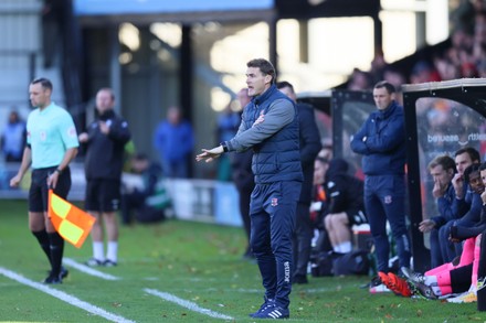 Matt Taylor Exeter City Manager During Editorial Stock Photo - Stock ...