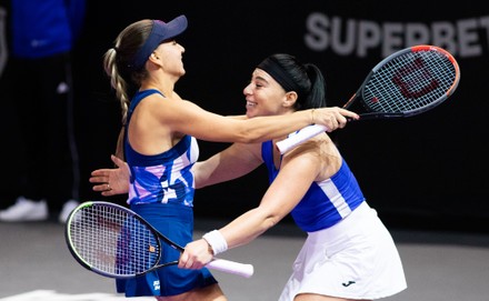 WTA Transylvania Open finals, Cluj-Napoca, Romania - 31 Oct 2021 Stock ...