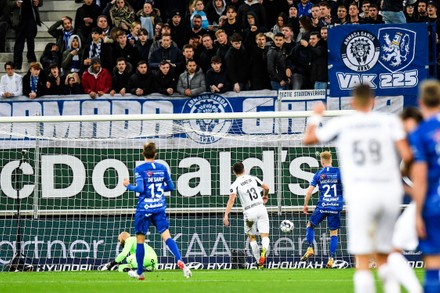 Soccer Jpl D13 Kaa Gent Vs Union, Gent, Belgium - 31 Oct 2021 Stock ...