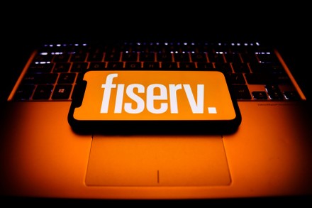 Fiserv Logo Displayed On Phone Screen Editorial Stock Photo - Stock ...