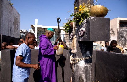 Believers Attend Voodoo Ceremony General Cemetery Editorial Stock Photo ...