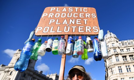 Anti Plastic Campaigner Robert Unbranded Protests Editorial Stock Photo ...