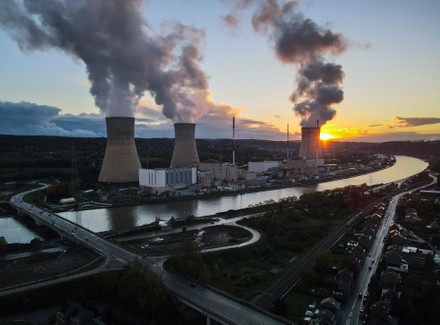 Engie nuclear power plant in Tihange, Belgium - 02 Nov 2021 Stock ...