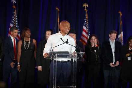 Mayoral Candidate Eric Adams Victory Party, New York, USA - 02 Nov 2021 ...