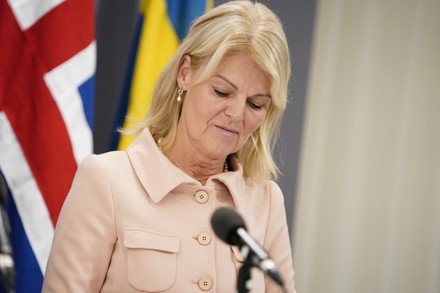PRIME MINISTER GREENLAND MUTE BOURUP EGEDE Editorial Stock Photo ...