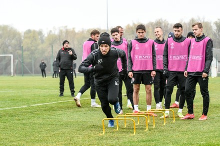 Players Fc Zorya Luhansk Pictured During Editorial Stock Photo - Stock ...