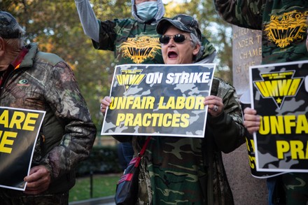 imágenes de United Mine Workers of America protest in NY, US - 04 Nov ...
