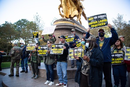 imágenes de United Mine Workers of America protest in NY, US - 04 Nov ...