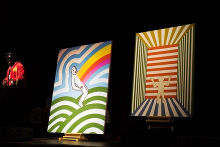 Artwork On Stage Editorial Stock Photo - Stock Image | Shutterstock