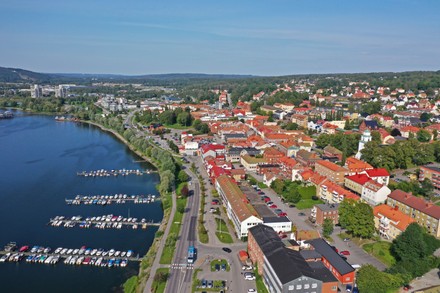 Aerial View Ulricehamn Ulricehamn Urban Area Editorial Stock Photo ...