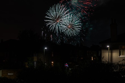 Free Spectacular Display Firework Wimbledon Over Editorial Stock Photo ...
