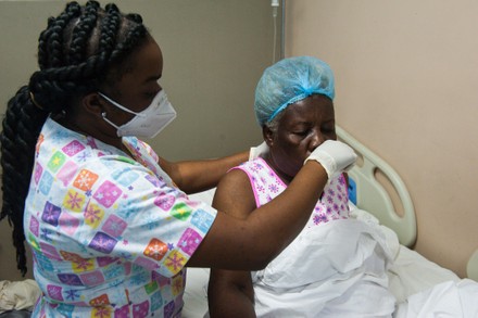 Woman Remains Admitted Bernard Mevs Hospital Editorial Stock Photo ...