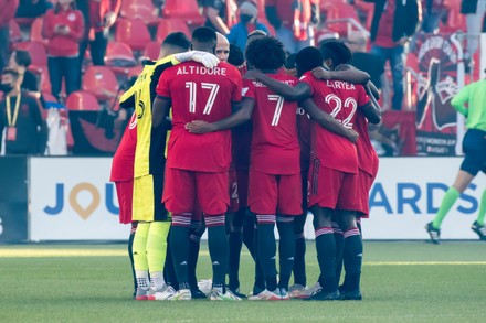 Toronto FC Vs DC United in Toronto, Canada - 07 Nov 2021 Stock Pictures ...