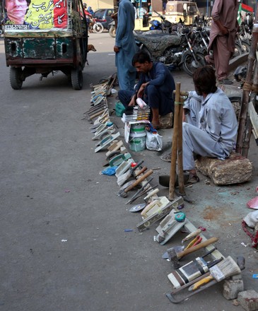 Pakistani Laborers Who Work On Daily Editorial Stock Photo - Stock ...