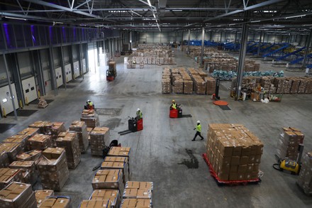 People Work Cainiao Networks Smart Logistics Editorial Stock Photo ...