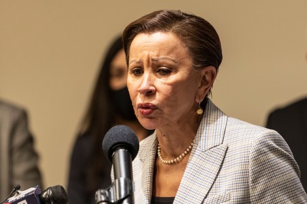 U S Representative Nydia Velazquez Speaks Editorial Stock Photo - Stock ...