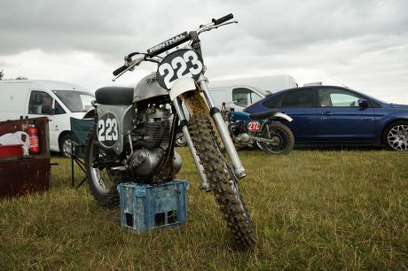Bsa Goldstar Scrambler Pre 65 Motorcycle Editorial Stock Photo - Stock ...