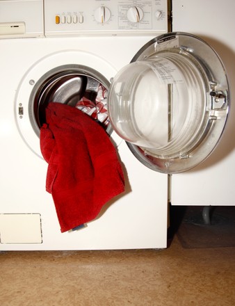 Washing Machine Full Laundry Editorial Stock Photo - Stock Image ...