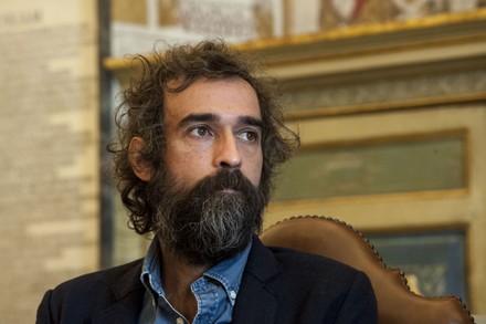 Pietro Ruffo Sculptor Artist During Permanent Editorial Stock Photo ...