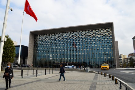 Exterior View Ataturk Cultural Centre Istanbul Editorial Stock Photo ...
