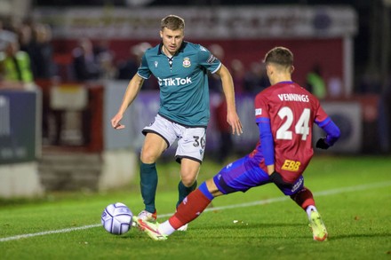 Shaun Brisley 4 Wrexham During National Editorial Stock Photo - Stock ...
