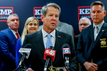governor brian kemp campaign event atlanta Stock Photos (Exclusive ...