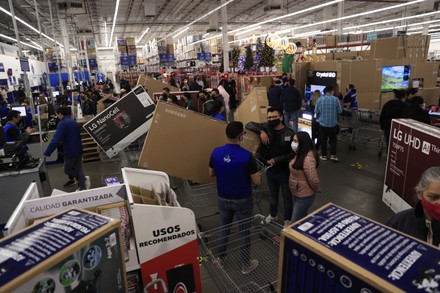 Consumers Wait Queue Pay Their Tv Editorial Stock Photo - Stock Image ...