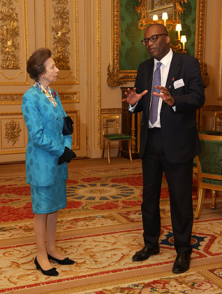 Princess Anne Princess Royal Speaks Secretary Editorial Stock Photo ...