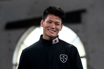 Boxer Takeshi Inoue Speaks During His Editorial Stock Photo - Stock ...
