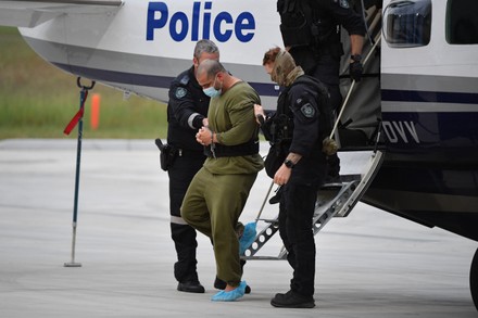 Mostafa Baluch Escorted Back Nsw Landing Editorial Stock Photo - Stock ...