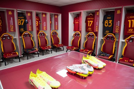 Locker Room Roma During Tour Olympic Editorial Stock Photo - Stock ...