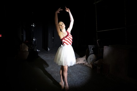 Ballet Dancer Veronica Louw Performs During Editorial Stock Photo - Stock Image | Shutterstock