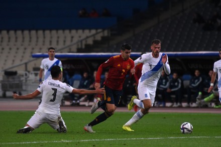 Spain Has Won Greece 10 Athens Editorial Stock Photo - Stock Image ...