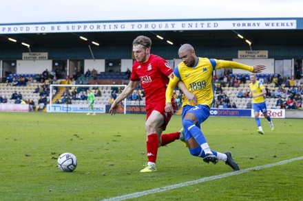Harry Perritt Torquay United During National Editorial Stock Photo ...