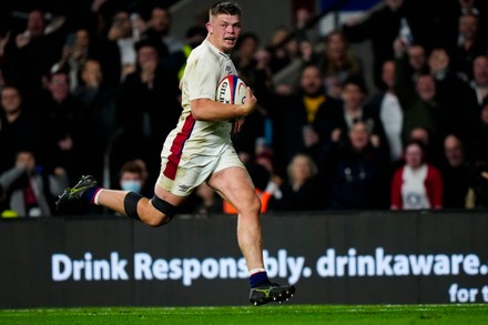 Jamie Blamire England Scores Try Editorial Stock Photo - Stock Image ...