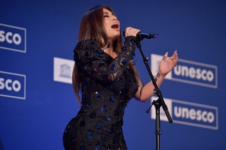 Afghan Singer Aryana Sayeed Performs During Editorial Stock Photo ...