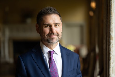 Dr Adrian Rainbow Headmaster Hampton Court Editorial Stock Photo ...