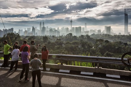 General View City Skyline Bukit Tunku Editorial Stock Photo - Stock ...