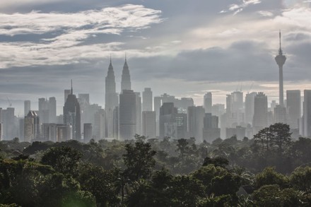 General View City Skyline Bukit Tunku Editorial Stock Photo - Stock ...