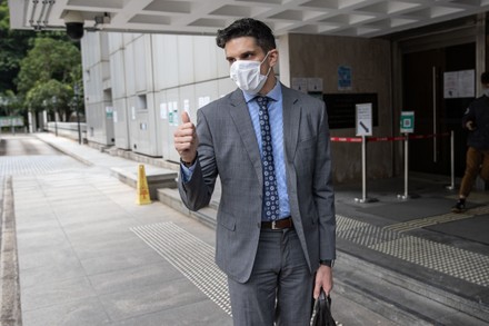 Samuel Bickett Arrives High Court Hong Editorial Stock Photo - Stock ...