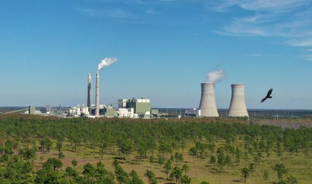 Stanton Energy Center Coalfired Power Plant Editorial Stock Photo ...